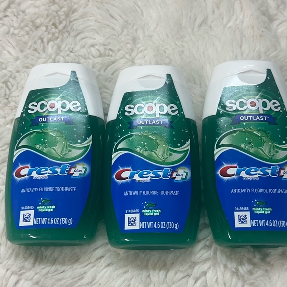 Crest | Bath | 3pk Crest Scope Outlast Minty Fresh Liquid Gel ...